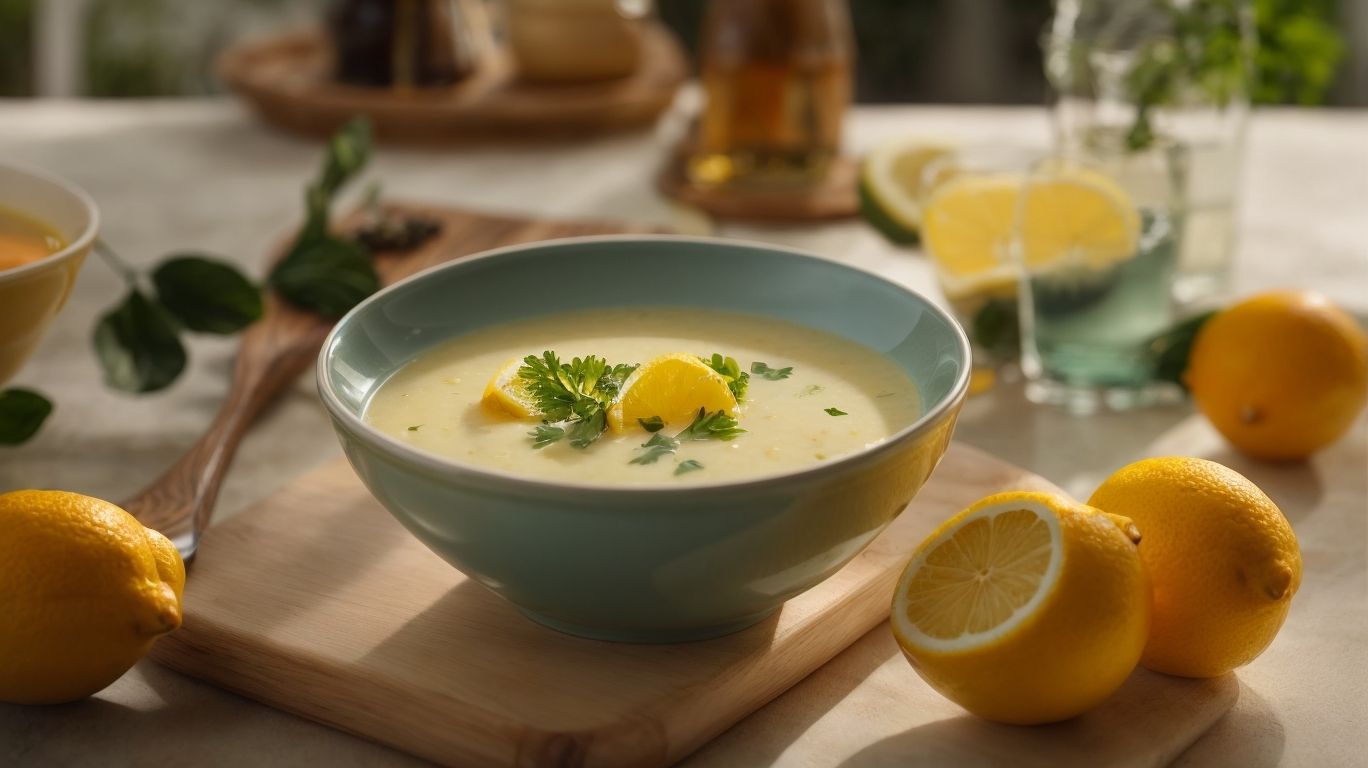 Delicious Avgolemono Soup: The Zesty Essence of Greek Soup Tradition