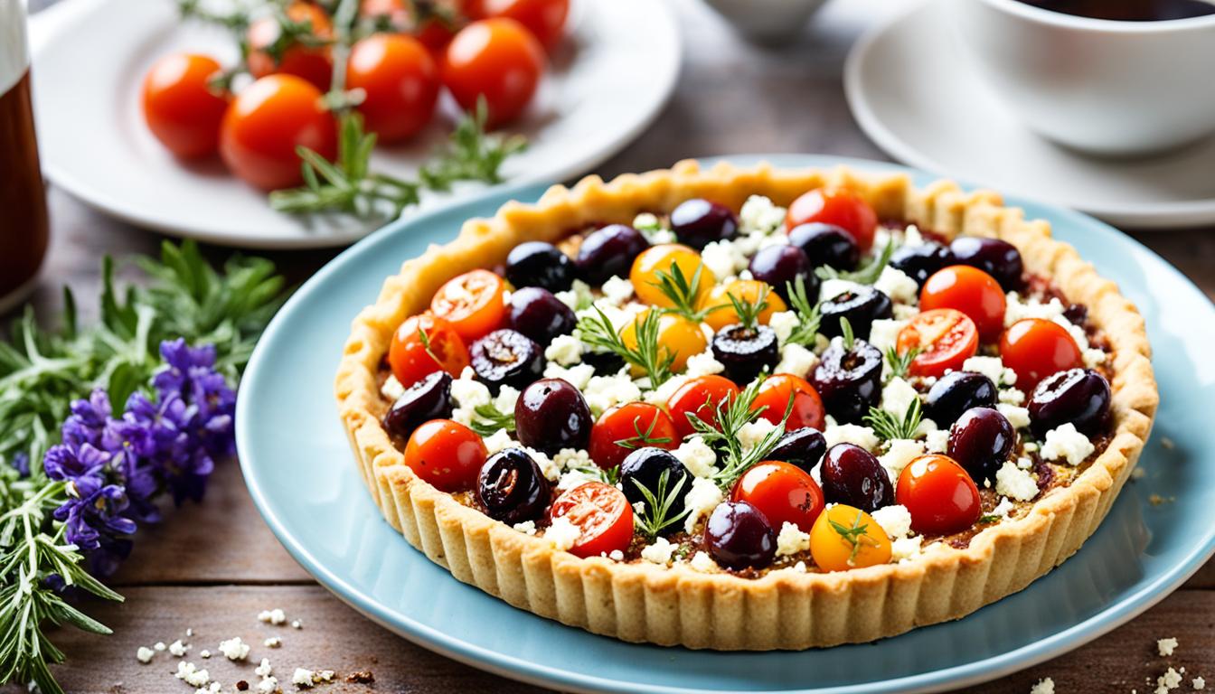 Gluten-Free Greek Breakfast Tart